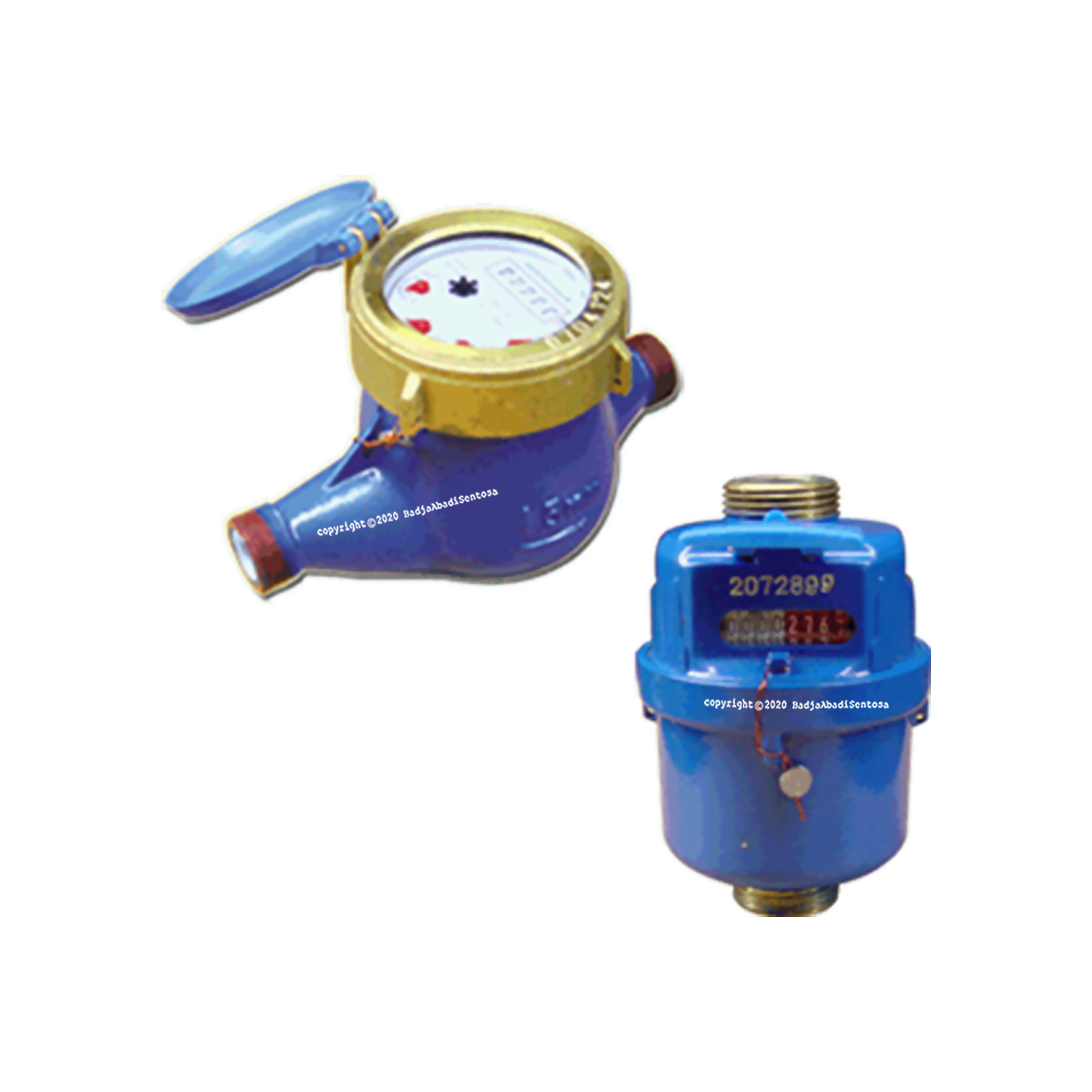 Westechaus - Meteran Air Kelas Piston C | Badja Abadi Sentosa