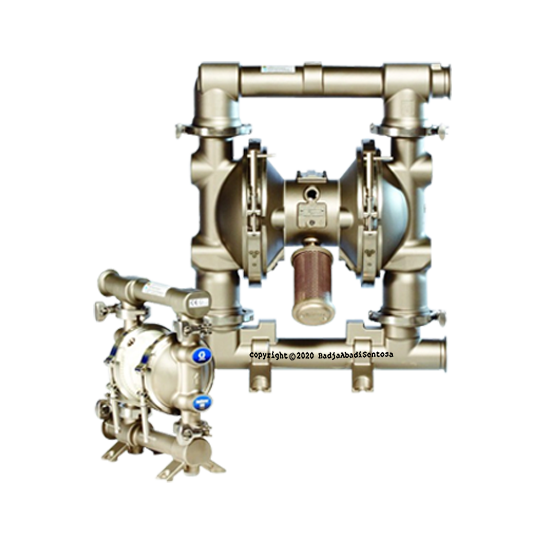 Graco - Pompa Diaphragm Seri Saniforce | Badja Abadi Sentosa