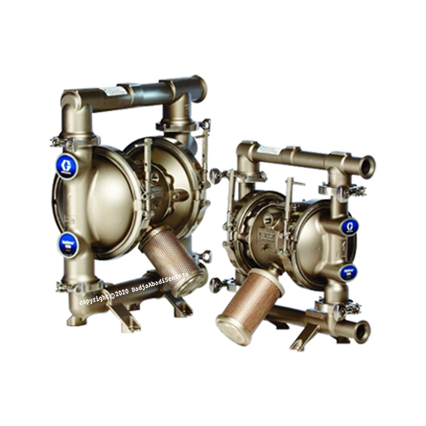 Graco - Pompa Diaphragm Seri Saniforce | Badja Abadi Sentosa