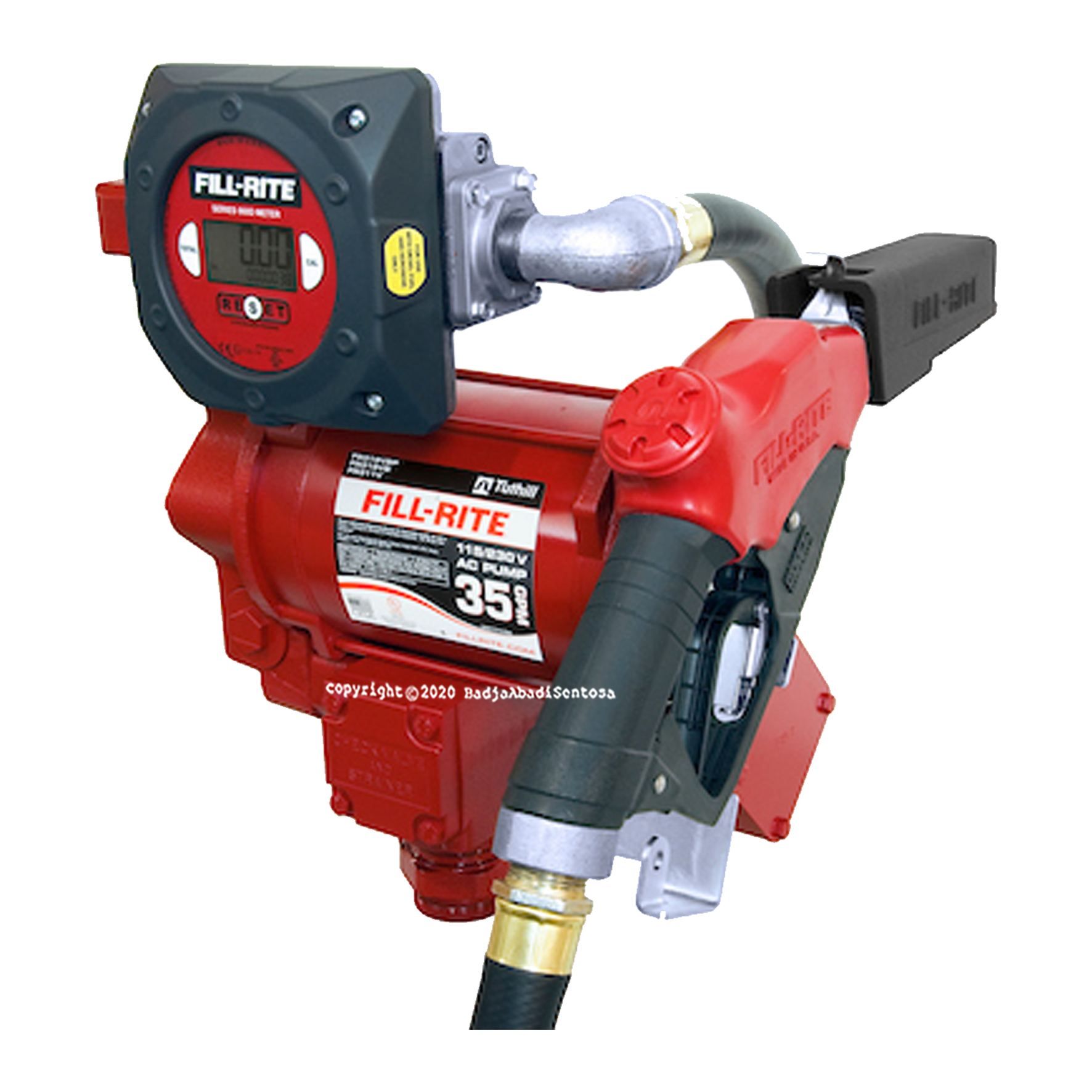 Fill Rite - Pompa Seri FR 311 Dengan 900CD Meter | Badja Abadi Sentosa