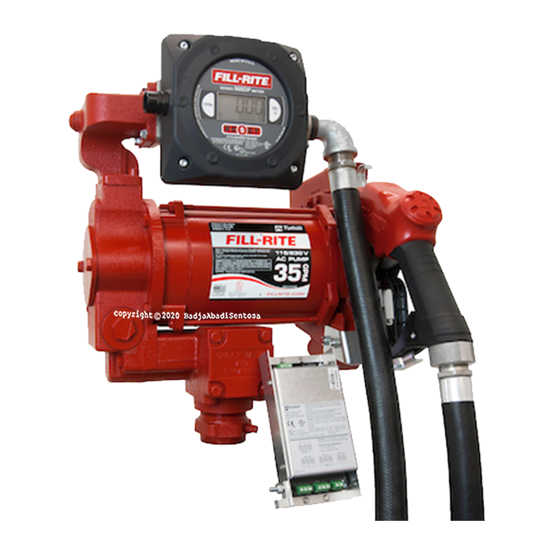 Fill Rite - Pompa Seri FR 311 Dengan 900CDP Meter | Badja Abadi Sentosa